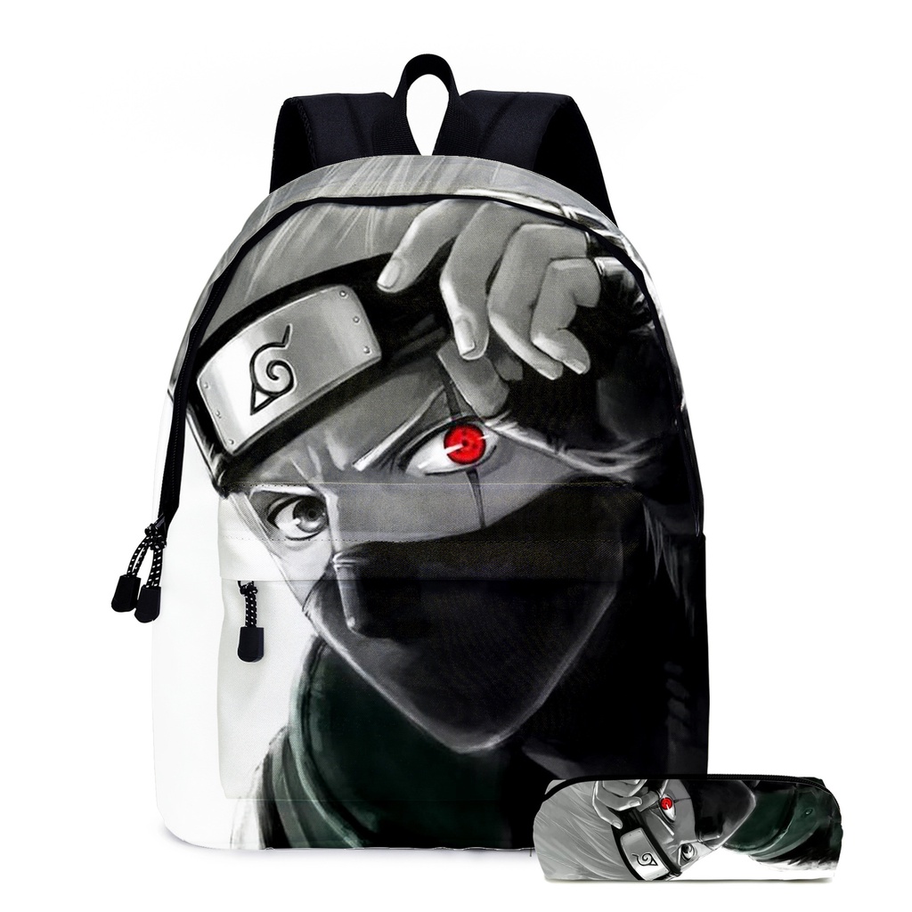 D13 Naruto Kakashi School Bags & Backpacks (Bag Sekolah Naruto ...
