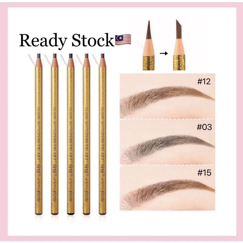Professional Eyebrow Pencil Waterproof Microblading Shaper Pen ...