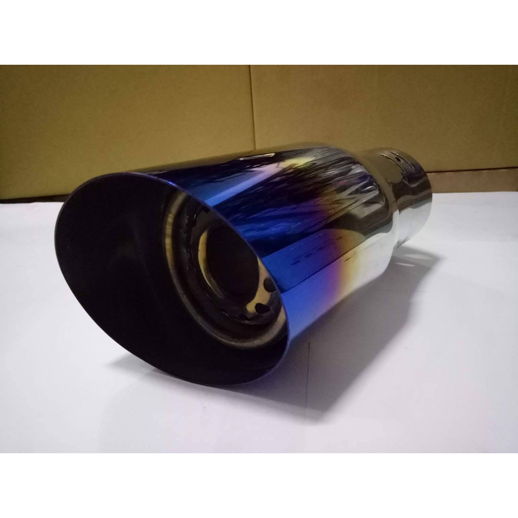 UNIVERSAL CAR BURNT EXHAUST TAIL MUFFLER TIP PIPE (6344) | Shopee Malaysia