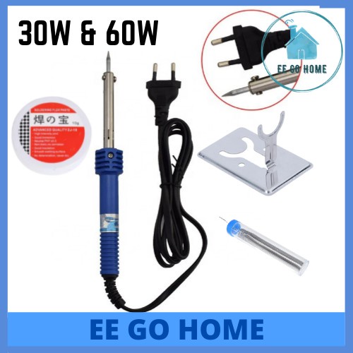 Industrial Electric Soldering Iron 30W 60W with Soldering Flux Paste ...