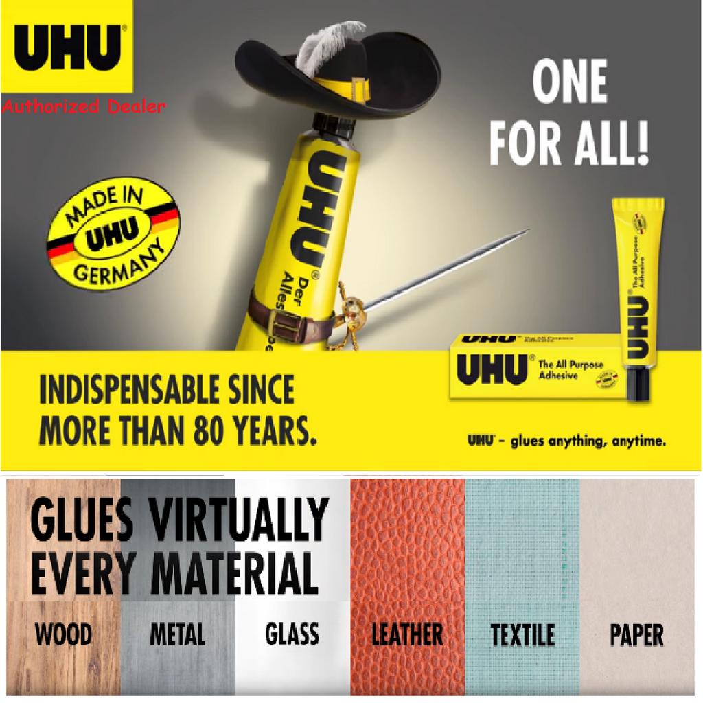 *ORIGINAL*UHU Original All Purpose Glue Adhesive (Made in Germany) El ...