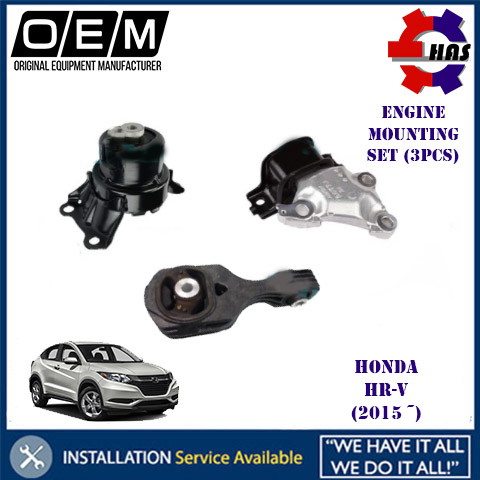 Honda HR-V HRV T7A 2015~ Engine Mounting Set (3pcs) Gearbox Mount ...