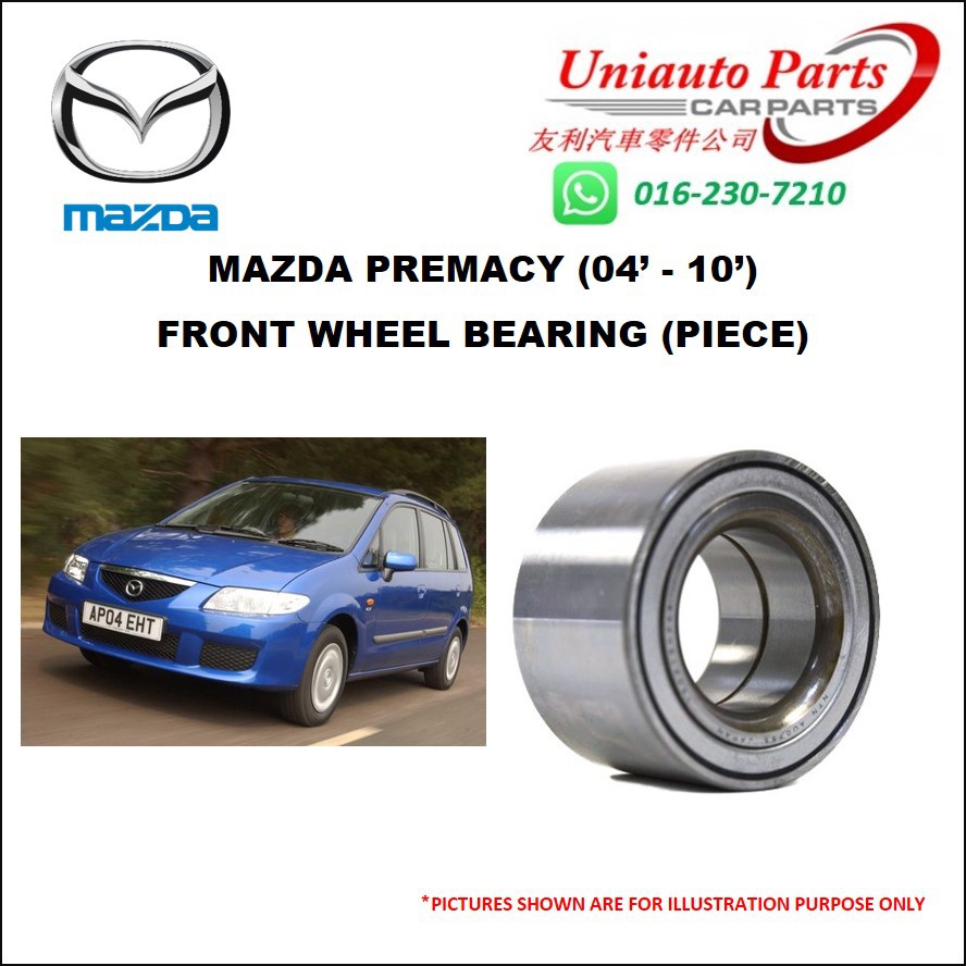 MAZDA PREMACY ('04 - '10) FRONT WHEEL BEARING (PIECE) | Shopee Malaysia
