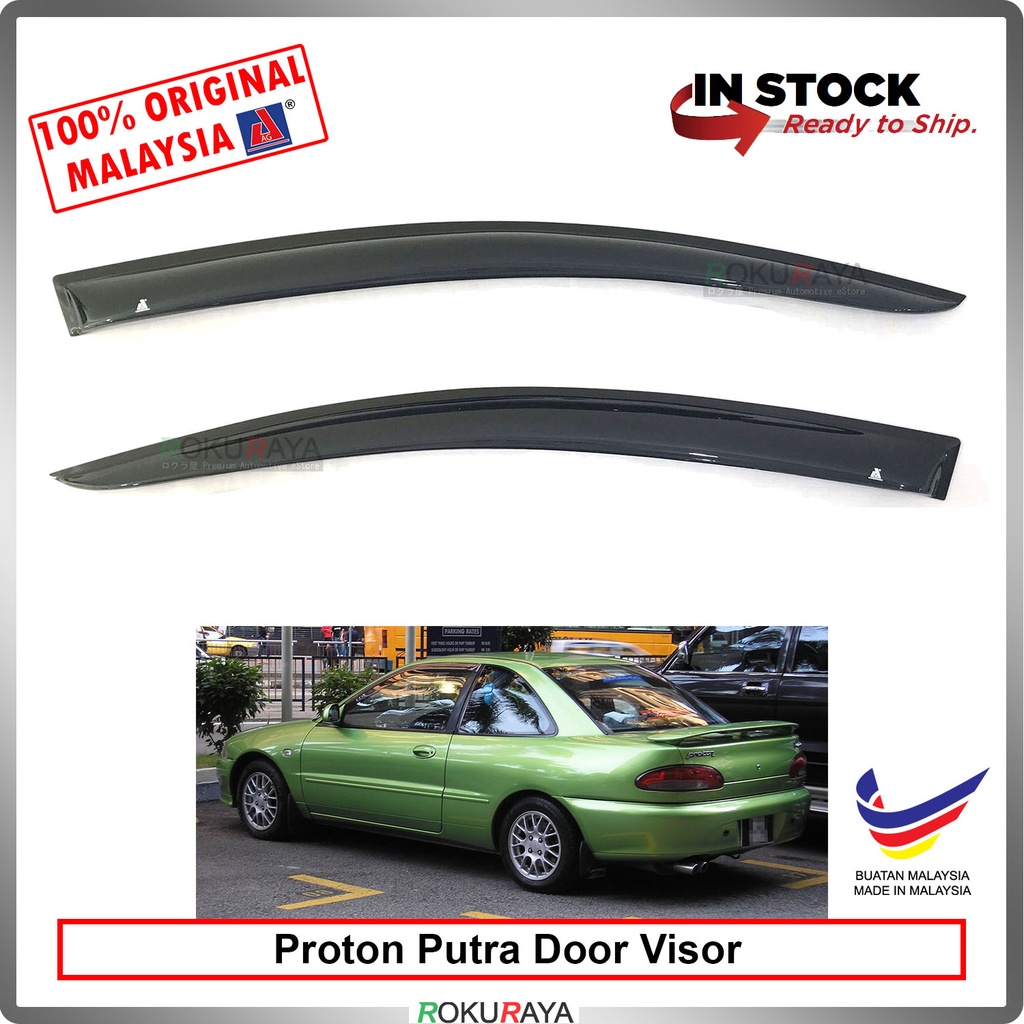 Proton Putra 2Door AG Door Visor Rain Wind Sun Deflector Air Press ...