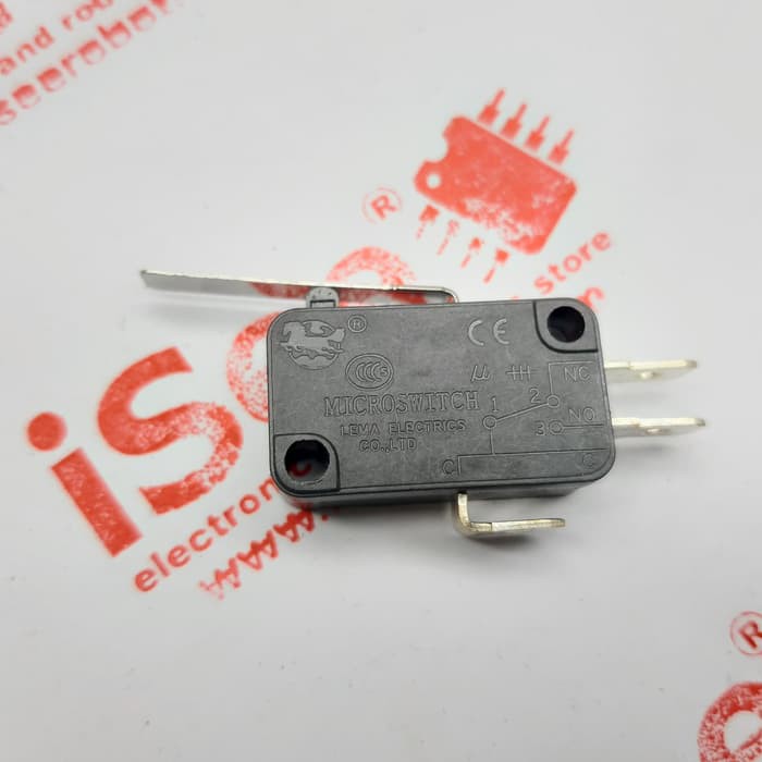 Micro Limit Switch limiter sensor SPDT 16A 250V AC Short plate | Shopee ...