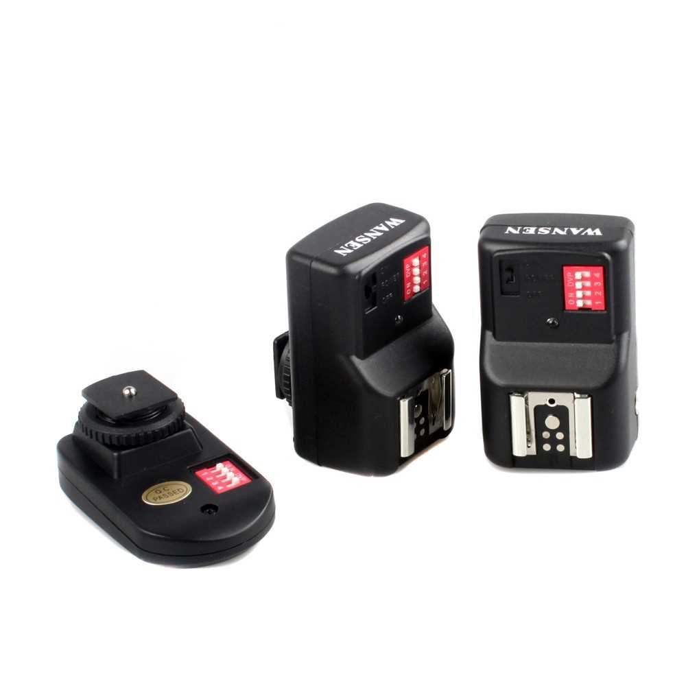 Universal 16 Channels Radio Wireless Remote Speedlite Flash Trigger 1 ...