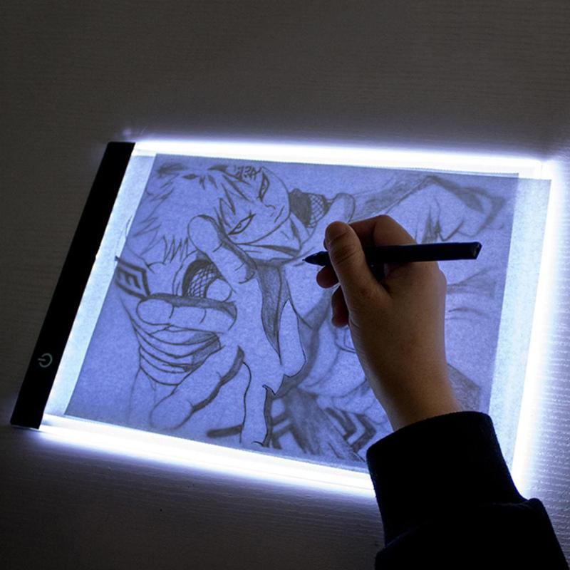 LED Light Board Drawing Tablet CopyBoard Copy Tracing Pad Painting ...