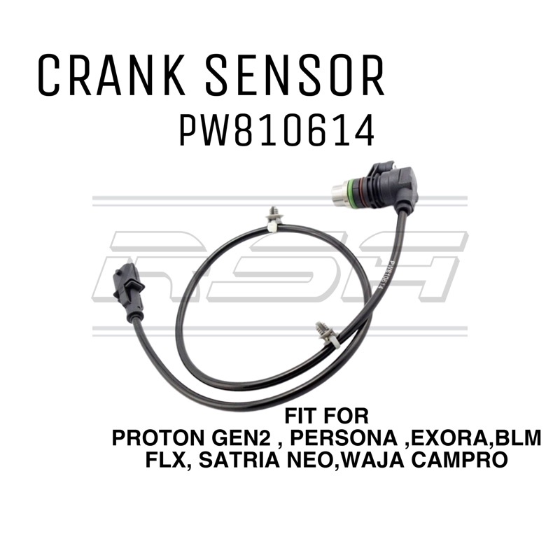 Pw810614 Proton Gen2 Blm Flx Exora Satria neo Waja Campro Crank Sensor ...