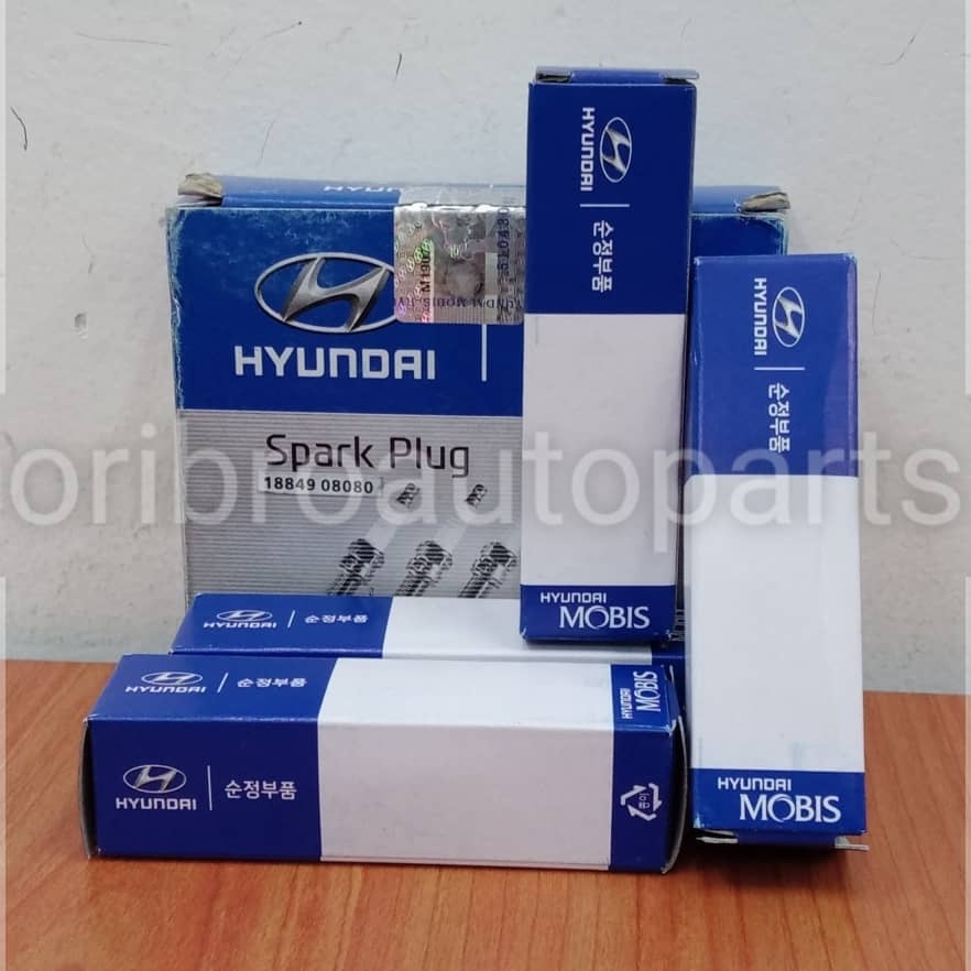 [READY STOCK] HYUNDAI TUCSON 2017 GENUINE PART SPARK PLUG SET 18849 ...