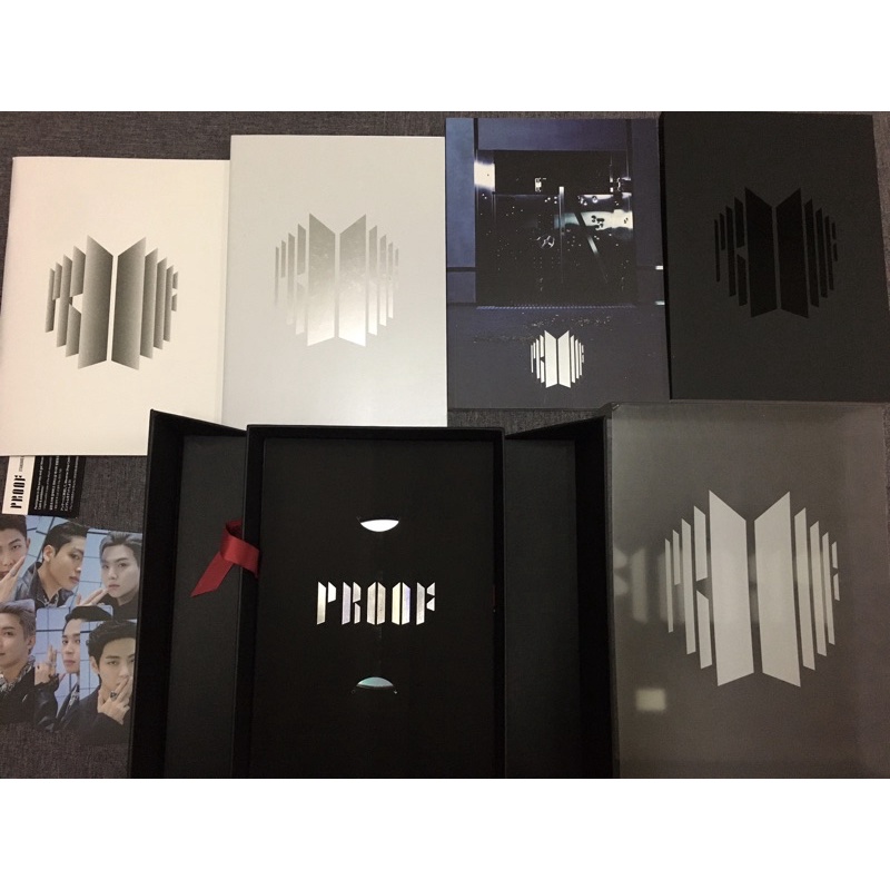 BTS Proof Sold Separately In An Empty Album Standard/Compact edition ...