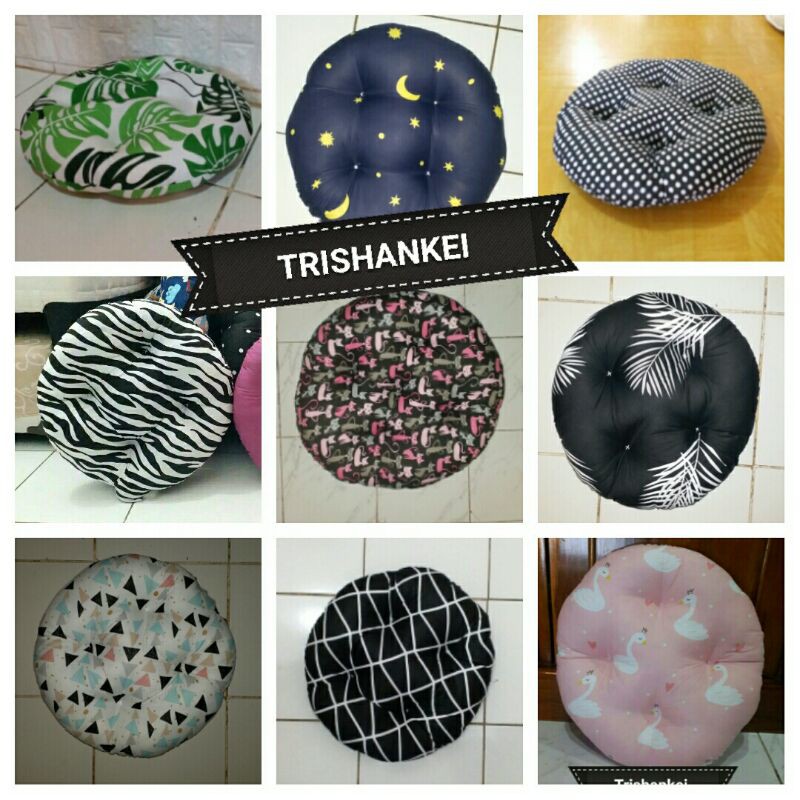 Round sitting pillow diameter 50cm | Shopee Malaysia