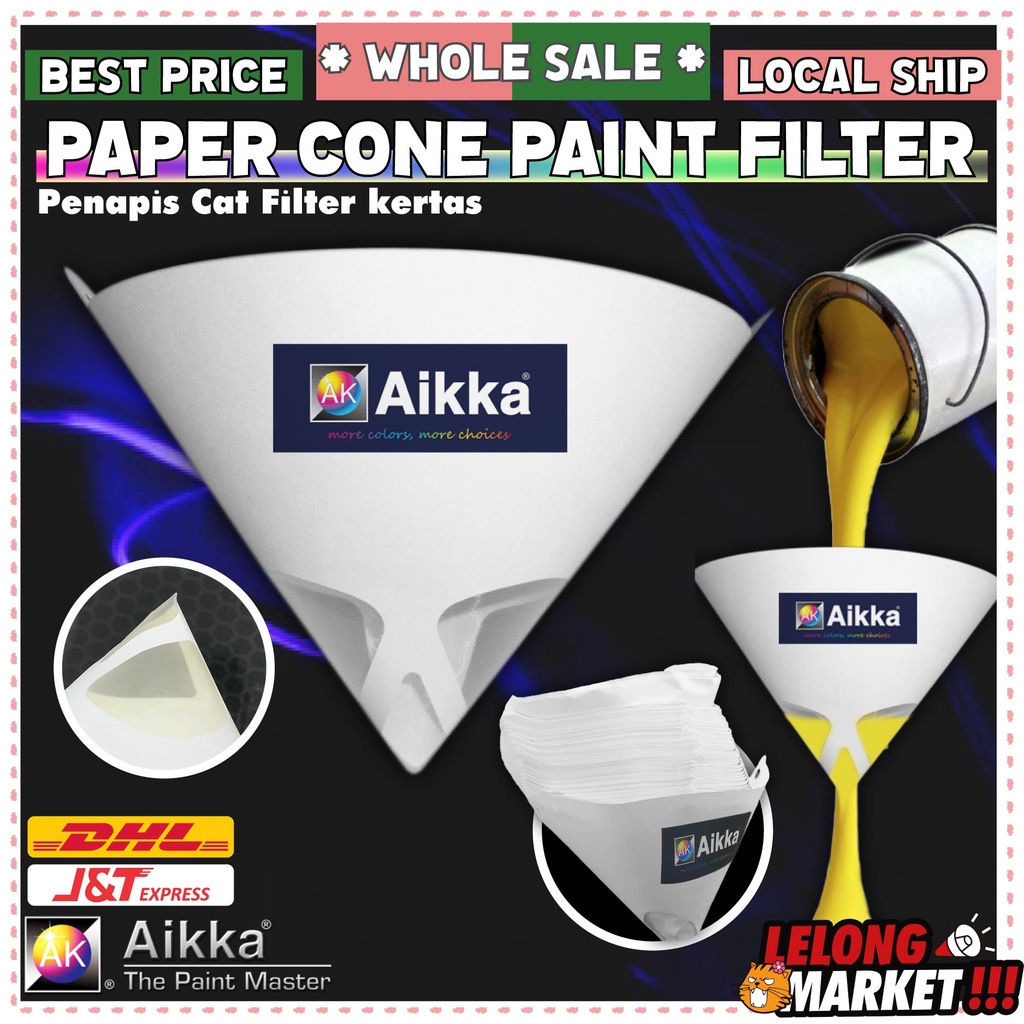 Paint Paper Filter | Nylon cat kertas penapis | 1pcs high quality DIY ...
