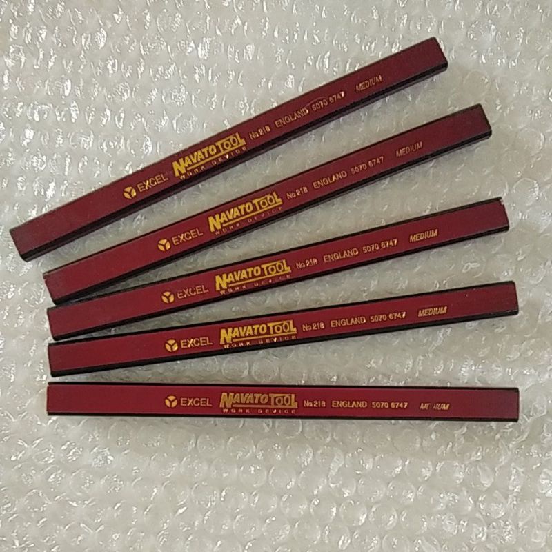 EXCEL Carpenter Pencil/ Pensel Tukang Kayu 木工笔 | Shopee Malaysia