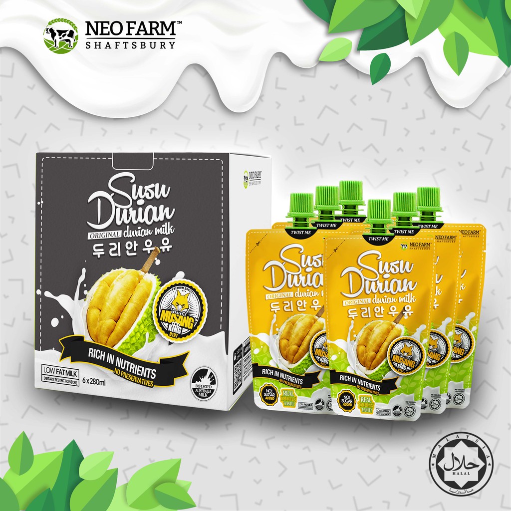 SUSU DURIAN ORIGINAL #1 ASIA ( MUSANG KING ) | Shopee Malaysia