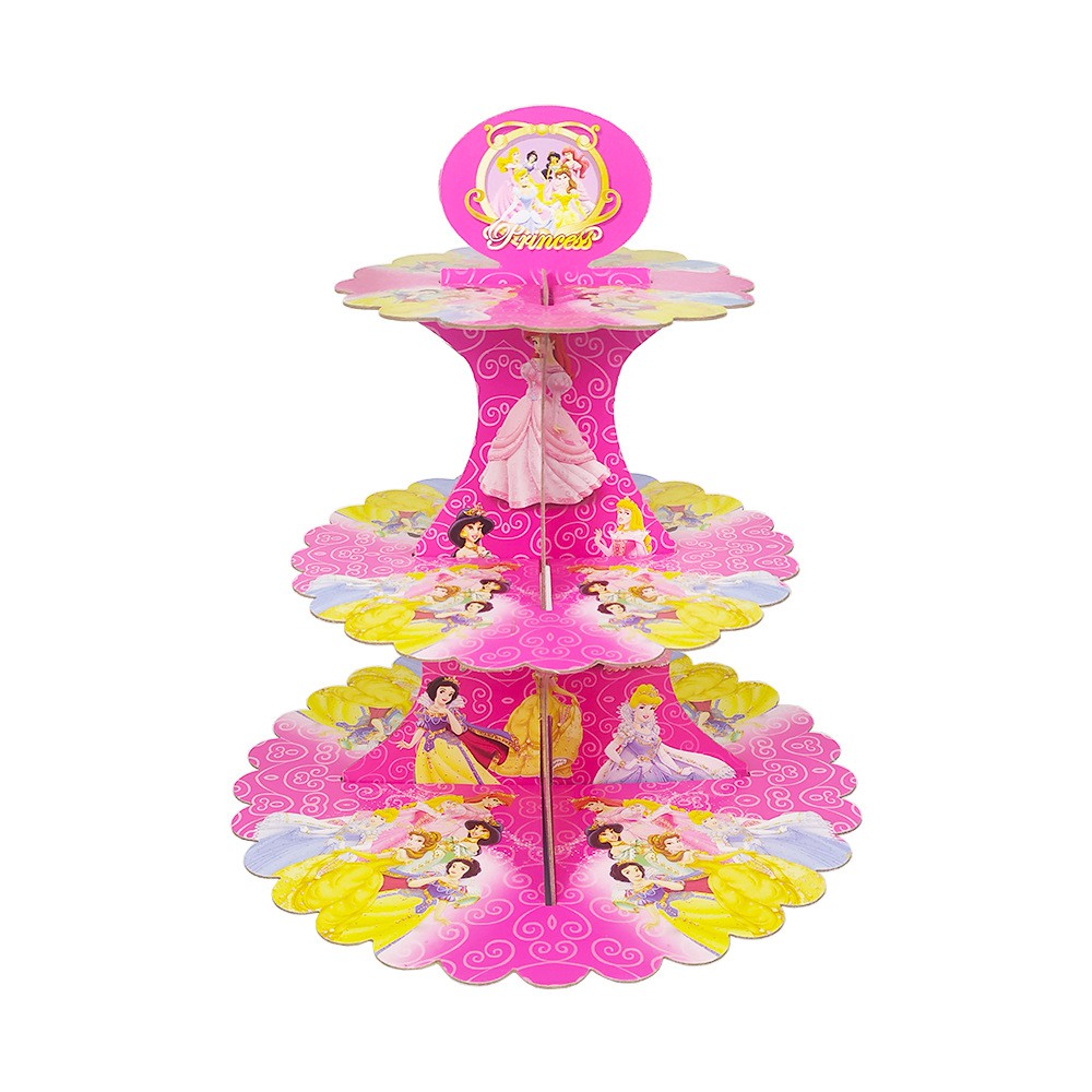Cartoon Princess Girls Birthday Party Decoration Snow White Cinderella ...