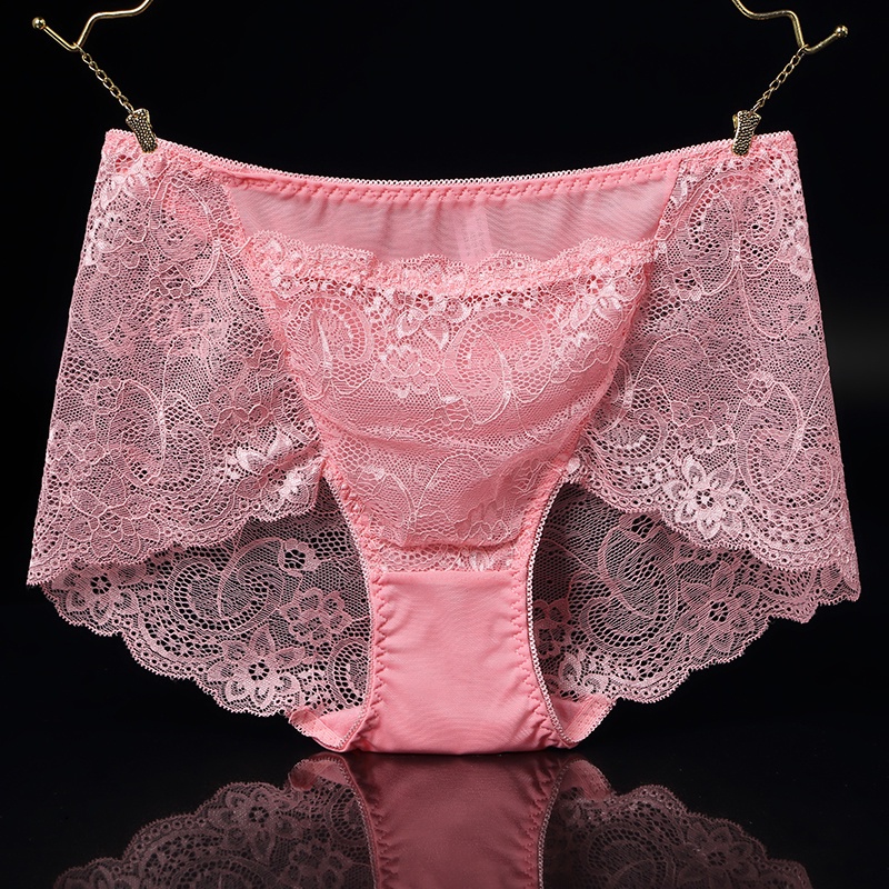 Sexy Underwear Lace Panties For Women Breathable Seamless Lingerie Plus
