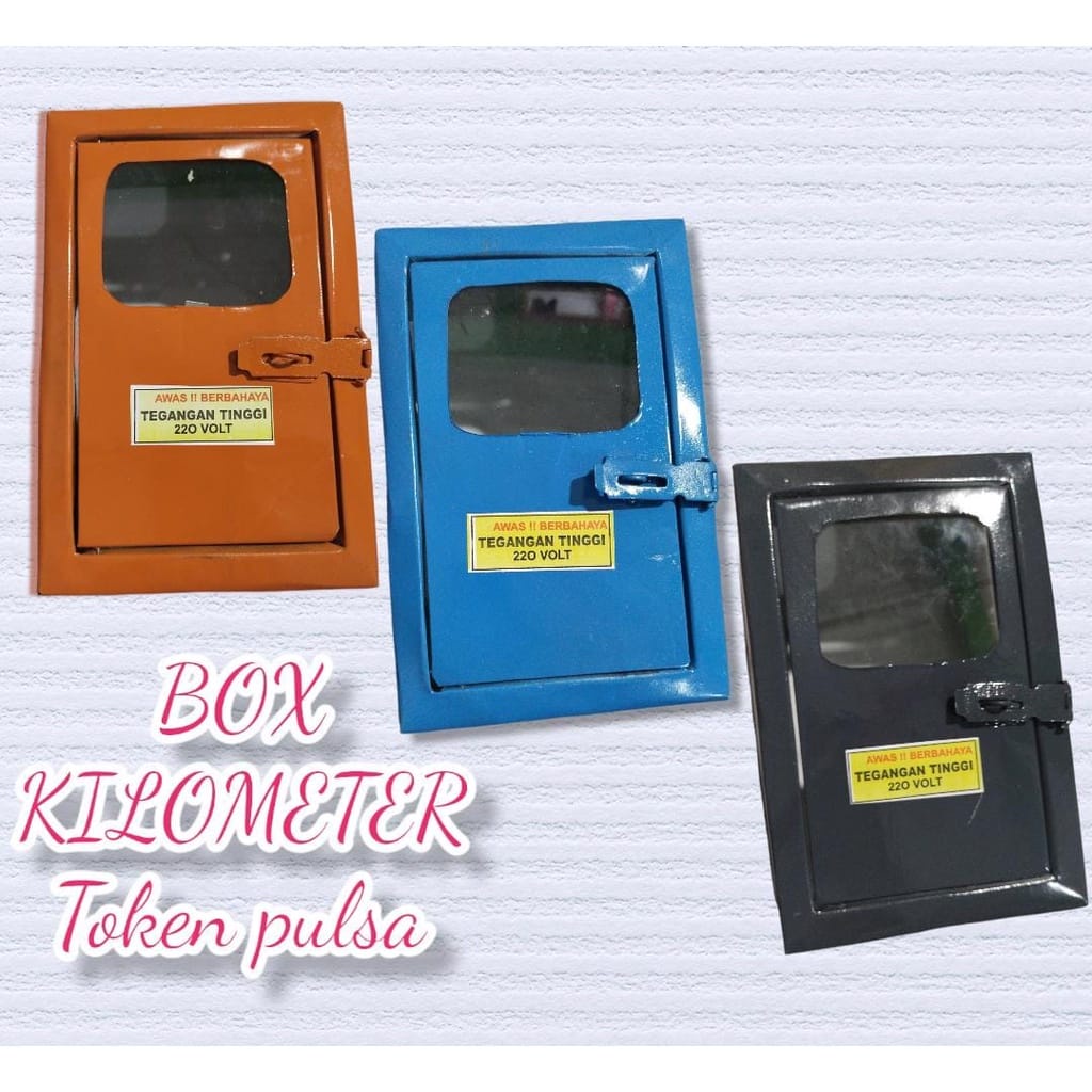 Box KWH HIRO POSTPAID / BOX KWH TOKEN CLOSE METER ELECTRIC HIRO ...