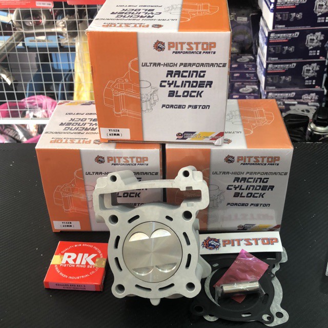 BLOCK Y15/LC135 PITSTOP 62/63/65/66MM 100% ORIGINAL | Shopee Malaysia