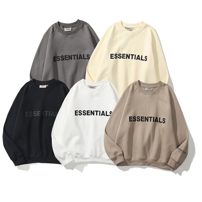 [Ready Stock] FOG Essentials Long Sleeve Casual Print Sweater Unisex ...