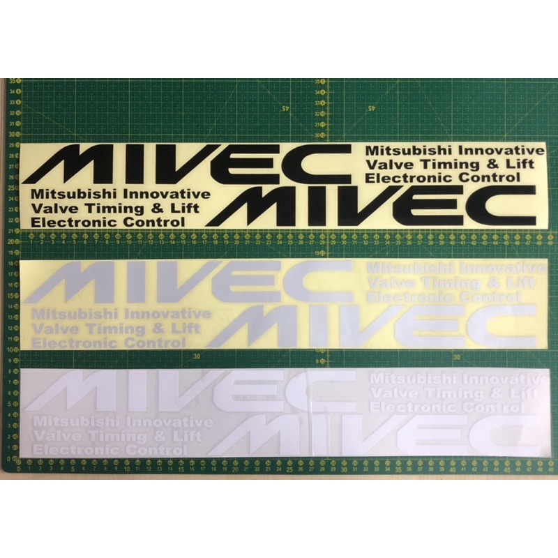 Sticker kereta mivec sticker pintu kereta mivec Mitsubishi | Shopee ...