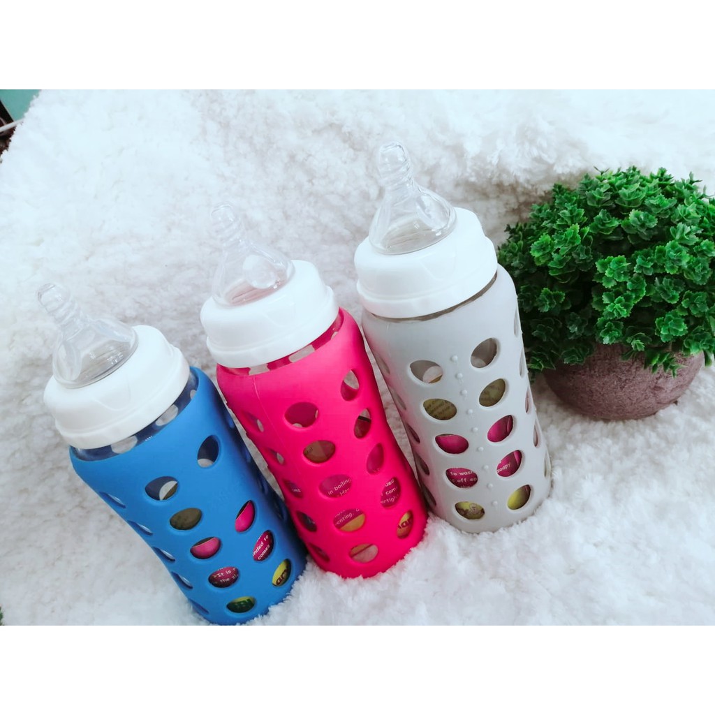 Aarygreen Aarybaby Wide Neck Glass Bottle 250ml/ 8oz | Shopee Malaysia