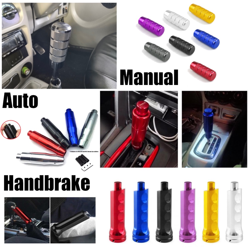 Car Racing Aluminium Gear Knob Auto Manual 5 Speed Manual Gear Stick ...