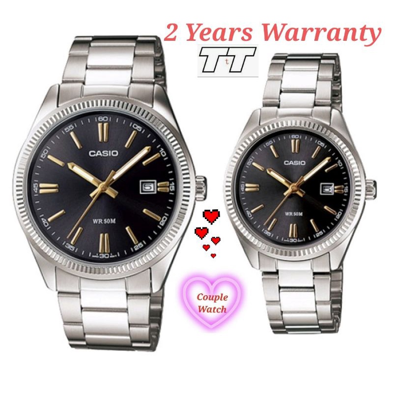 Casio Original [2YEARS WARRANTY] MTP-1302D-1A2 & LTP-1302D-1A2 Men watches / Ladies Watches ...