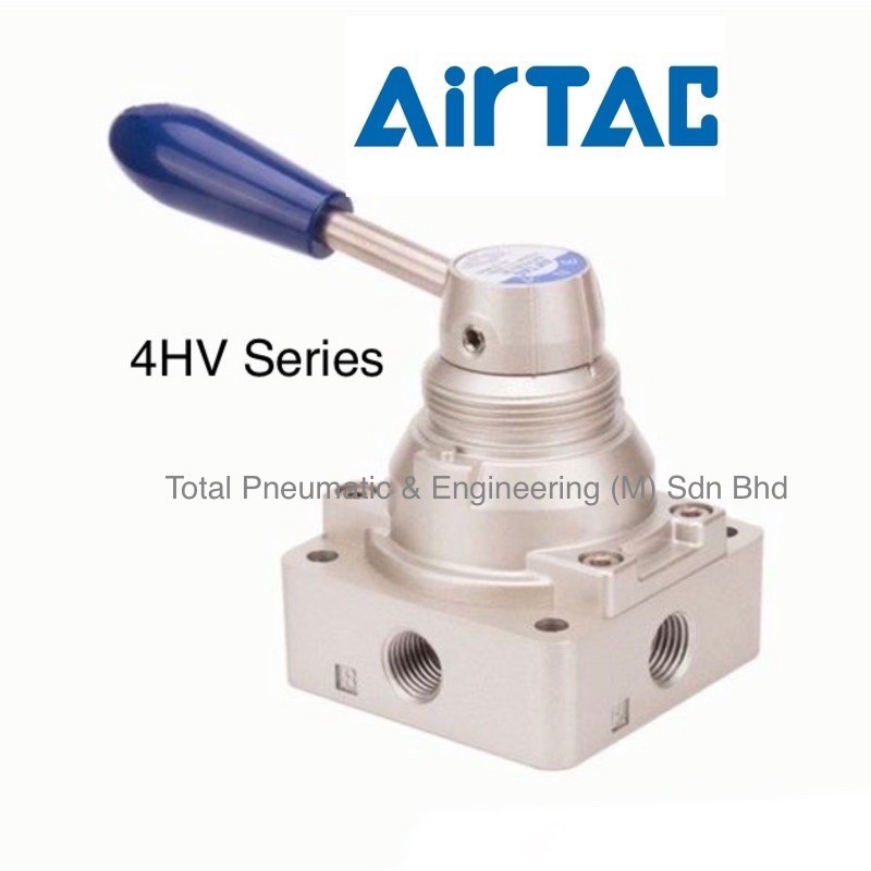 AirTAC Hand Lever Valve 4HV210-08 4HV310-08 4HV310-10 4HV410-15 4HV410-20 AirTAC Hand Valve ...
