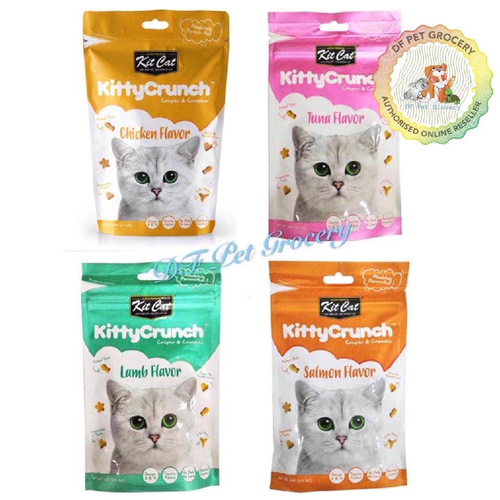 Kit Cat Kitty Crunch 60g - Cat Snack - Cat Treat | Shopee Malaysia