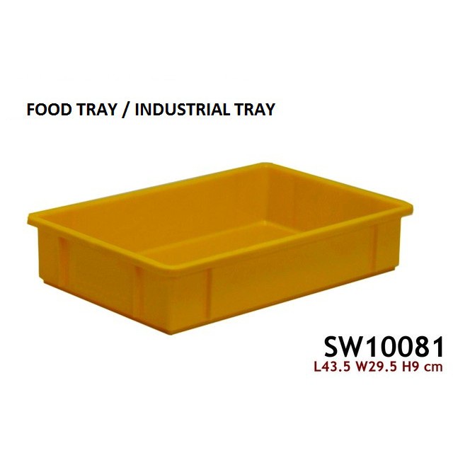 Plastic Food Tray Industrial Container Tray Dulang Bekas Plastik ...