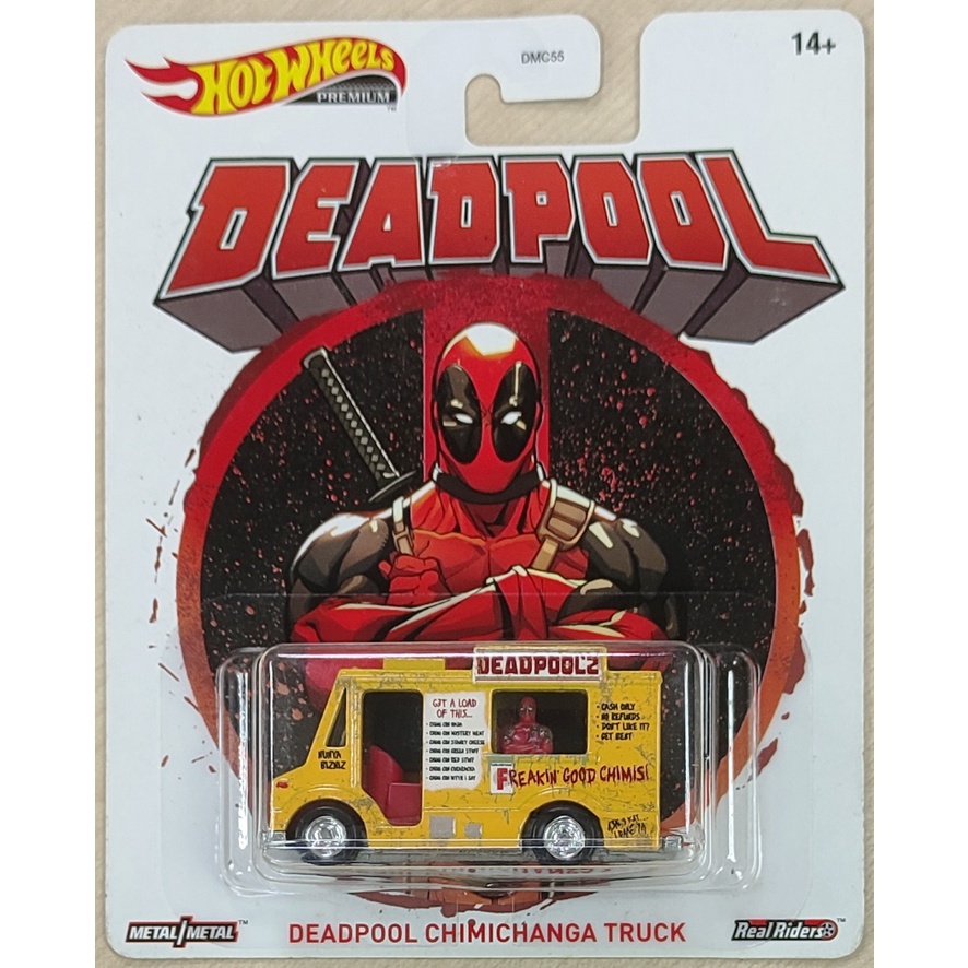 Hot Wheels Deadpool Chimichanga Truck [Marvel Ice Cream Good Humor ...