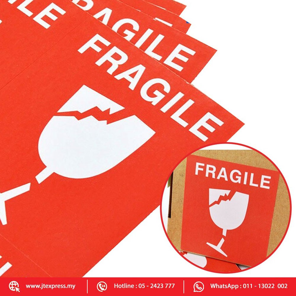 Strong Adhesive Fragile 288pcs Warning Label Note Handle with Care ...