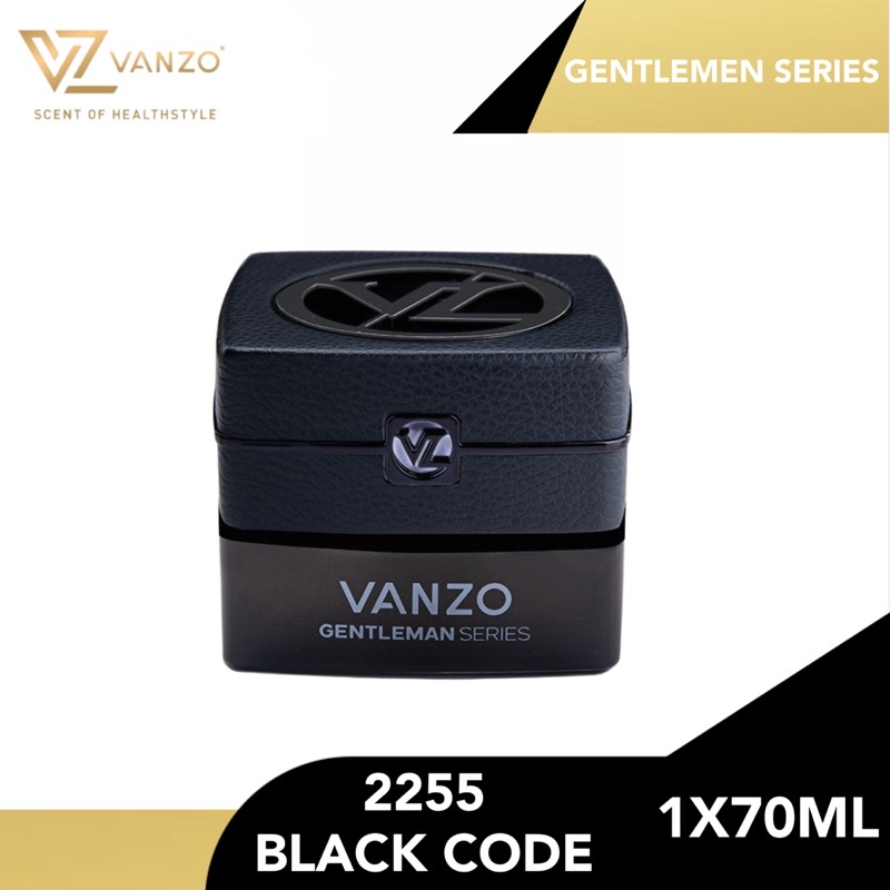 Vanzo Gentlemen Series Car Perfume - Black Code 2255 | Shopee Malaysia