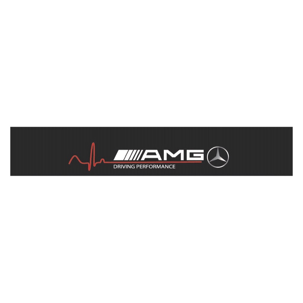 MERCEDES AMG Front Windshield Sticker / Sticker Tampal Cermin Depan ...