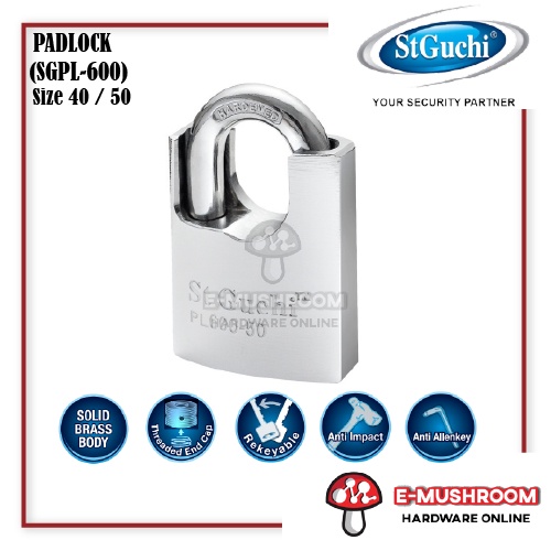 St Guchi SGPL-600 Padlock St Guchi Padlock Safety Lock | Shopee Malaysia