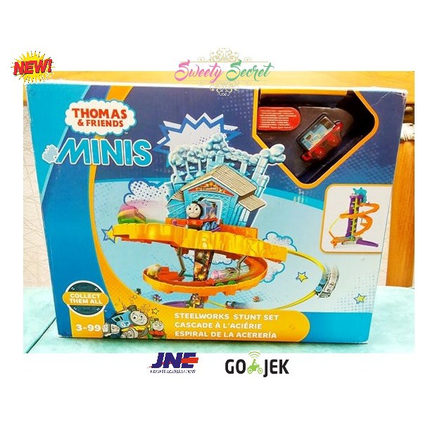 Thomas & Friends Minis Steelworks Stunt Set | Shopee Malaysia