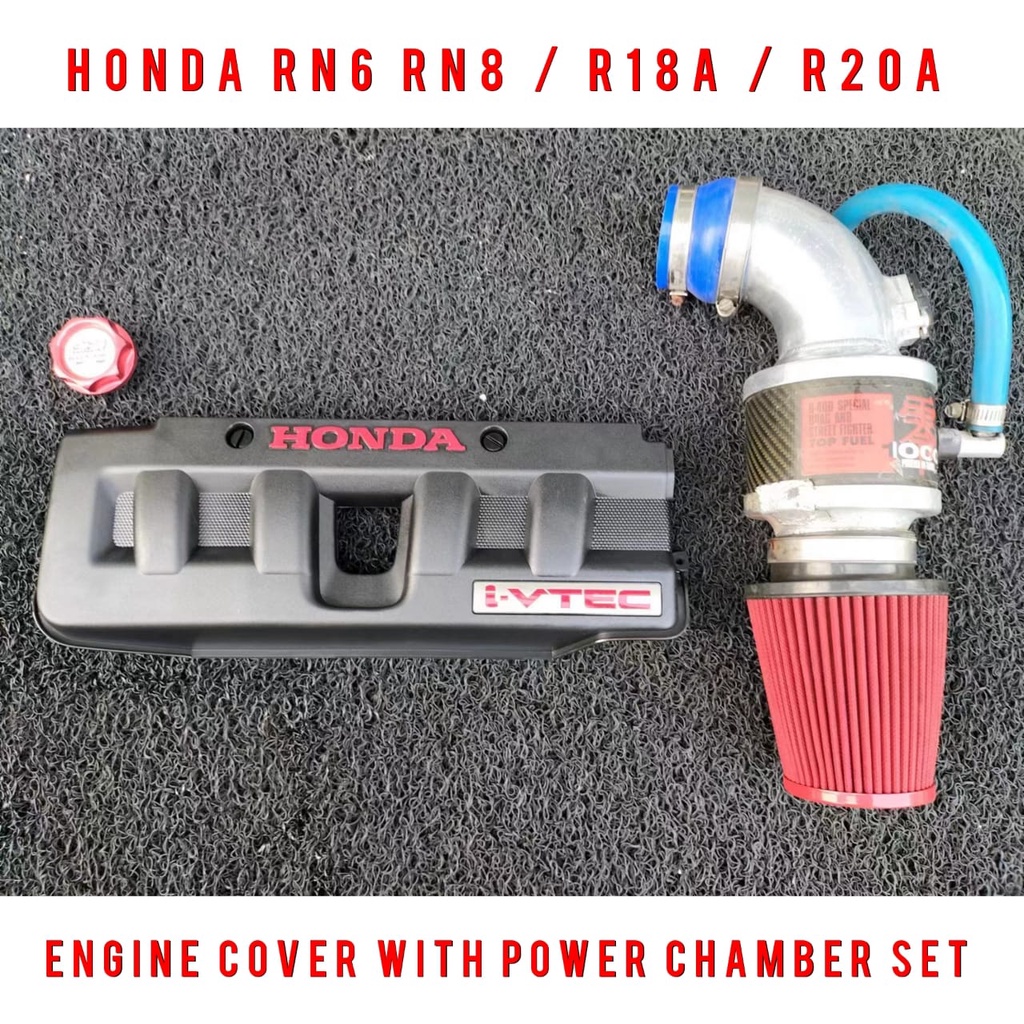 Honda Stream RN6 RN8 Engine Cover With Zero-1000 Power Chamber Air Flow ...