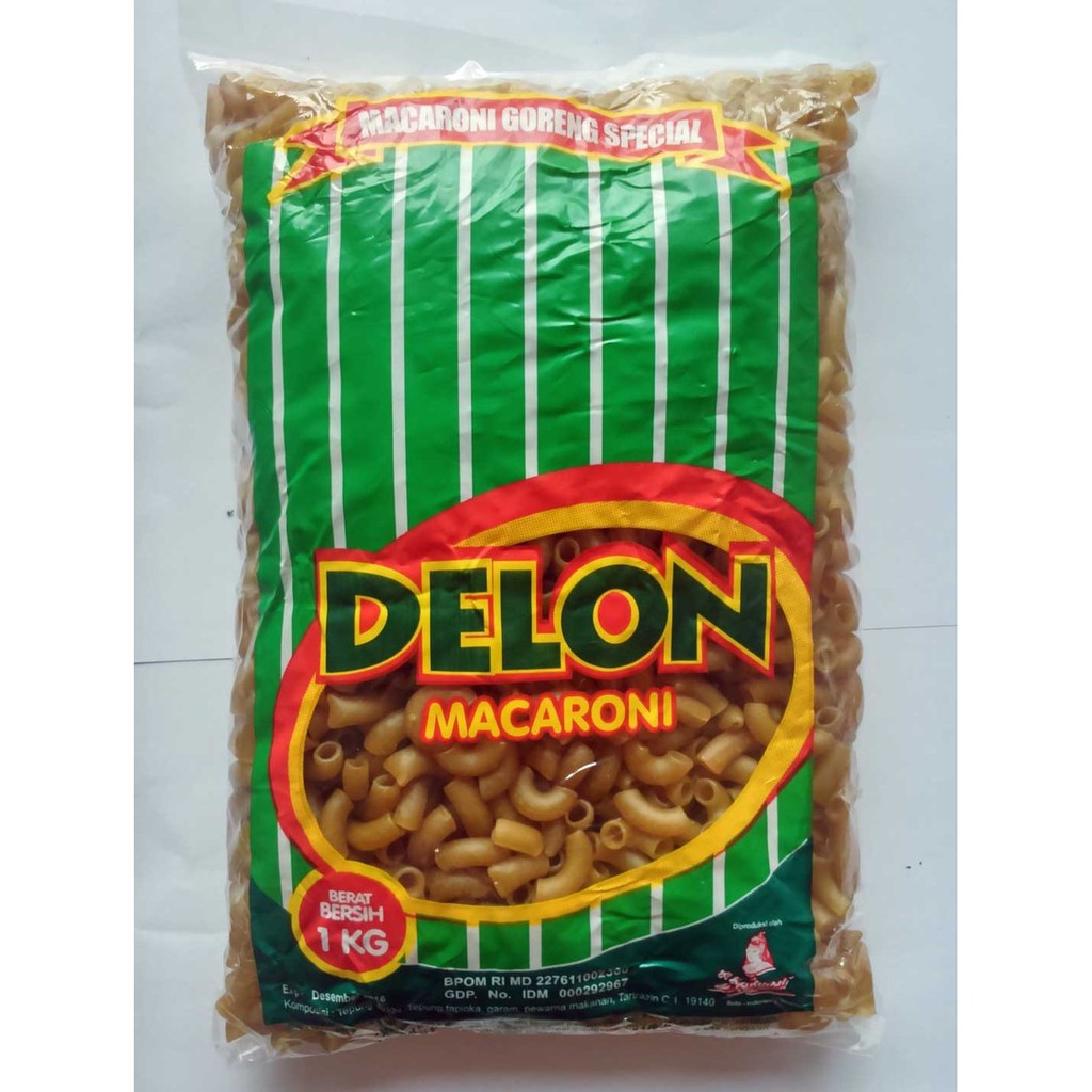 Fried Macroni Cap Delon and Boiled Macroni Cap Sedani Packed in 1Kg ...