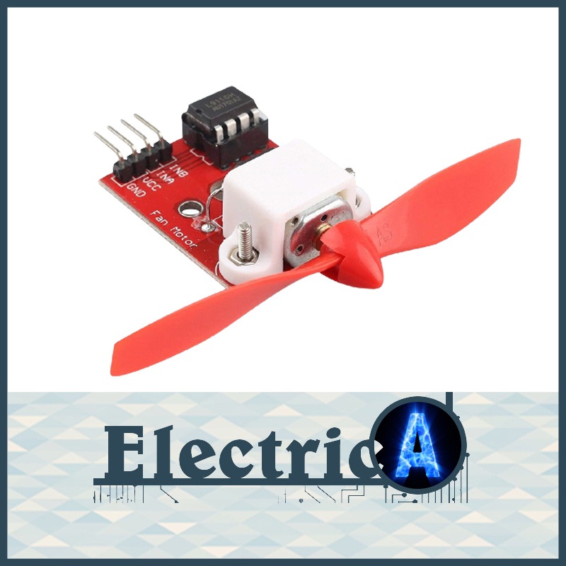 L9110 Fan Motor Module With Propeller For Arduino Fire Fighting Project