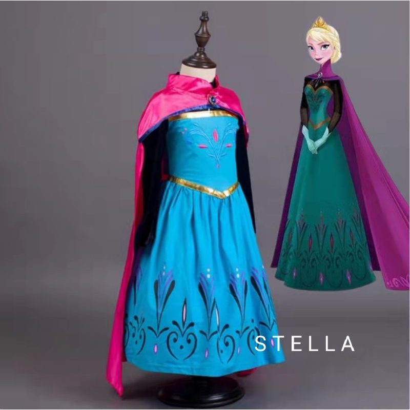 Frozen QUEEN Elsa Coronation gown / Frozen Elsa costume for children 3 ...