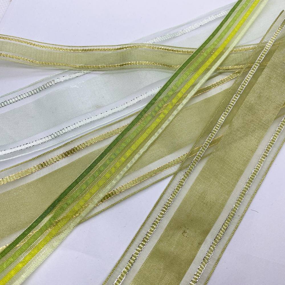 (Page 2) [ONE METER] Raya Organza Ribbon for Gift Wrapping and ...