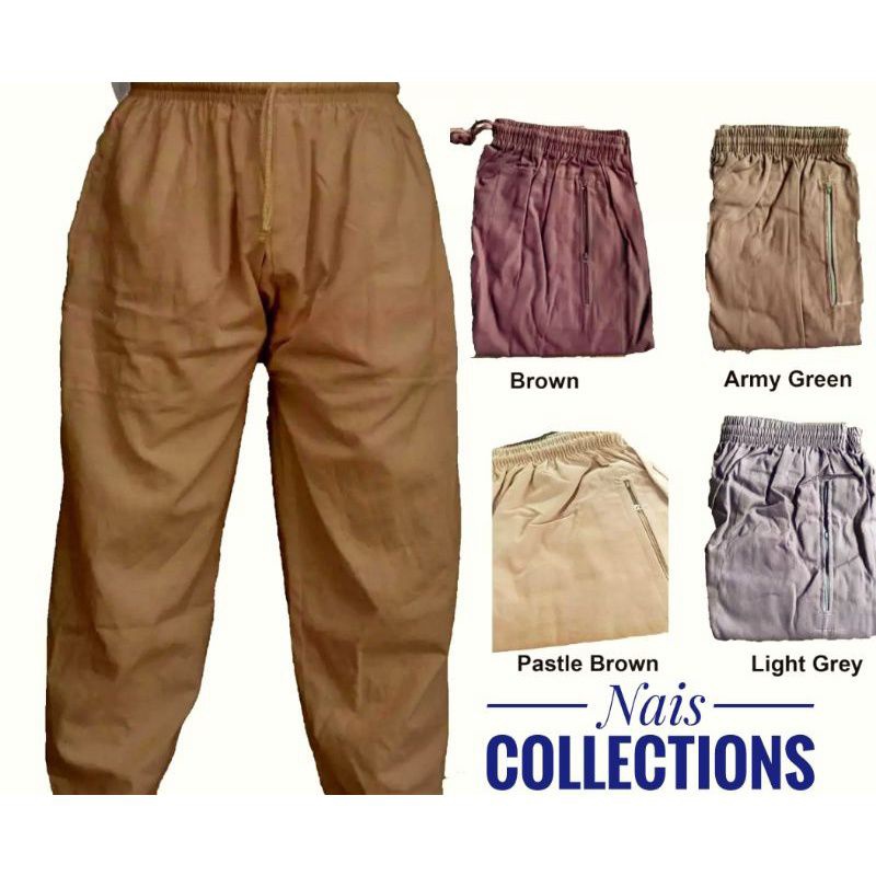 Seluar Jubah Lelaki Seluar Kurta Lelaki Seluar Cargo jogging Kain ...