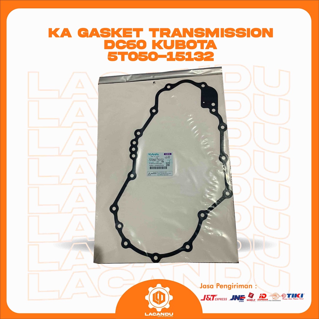 Ka GASKET TRANSMISSION DC60 KUBOTA 5T050-15132 for COMBINE HARVESTER ...