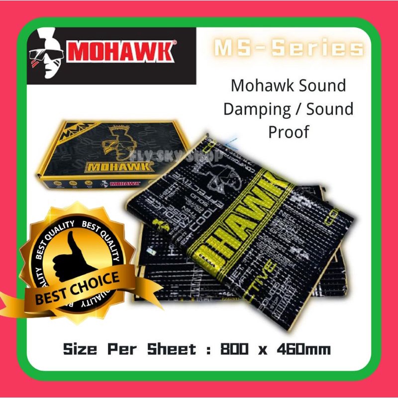 💥Mohawk Ms Series**💯%ori**High Quality Sound Damping / SoundProof # ...