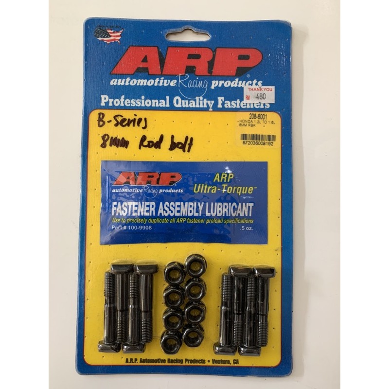 Arp con rod bolt Honda b-series B20B B18B D16A , 2.0L 1.8L 208-6001 ...