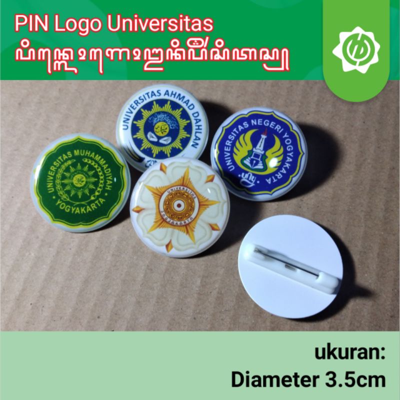 University Logo Pin | Shopee Malaysia