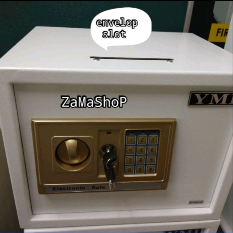 PETI BESI TABUNG MASJID D30NS Safety box High Quality 13kg | Shopee ...