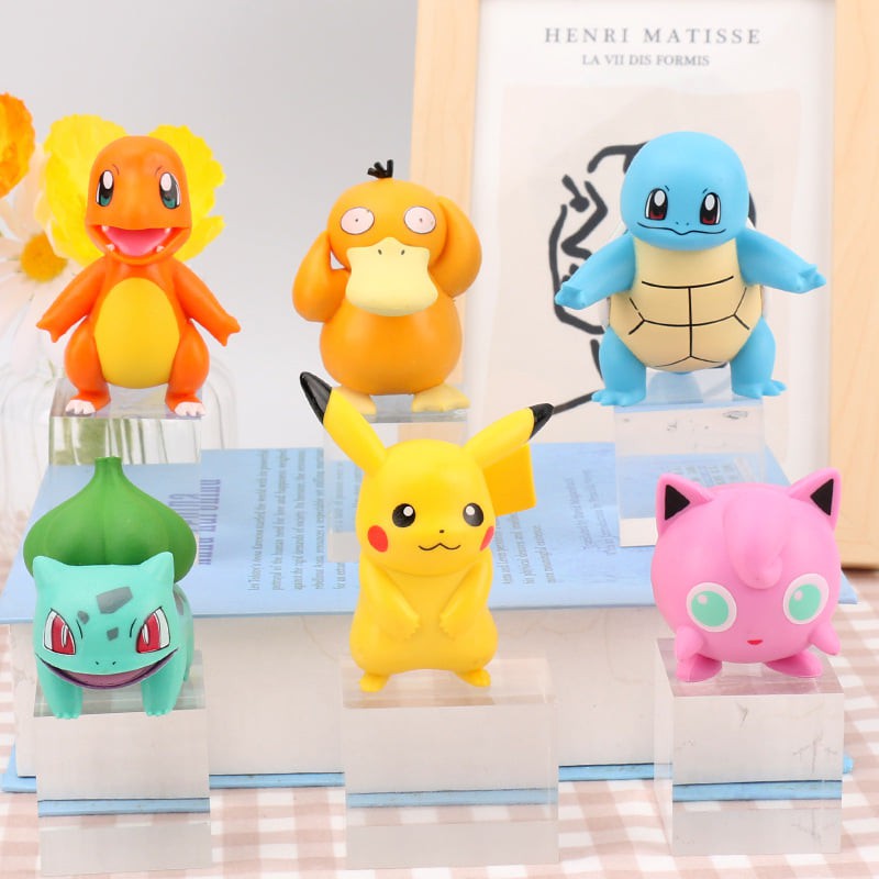 Pikachu, Pokemon, Pokeball Toy, Cake Topper, Decoration Kek Hiasan ...