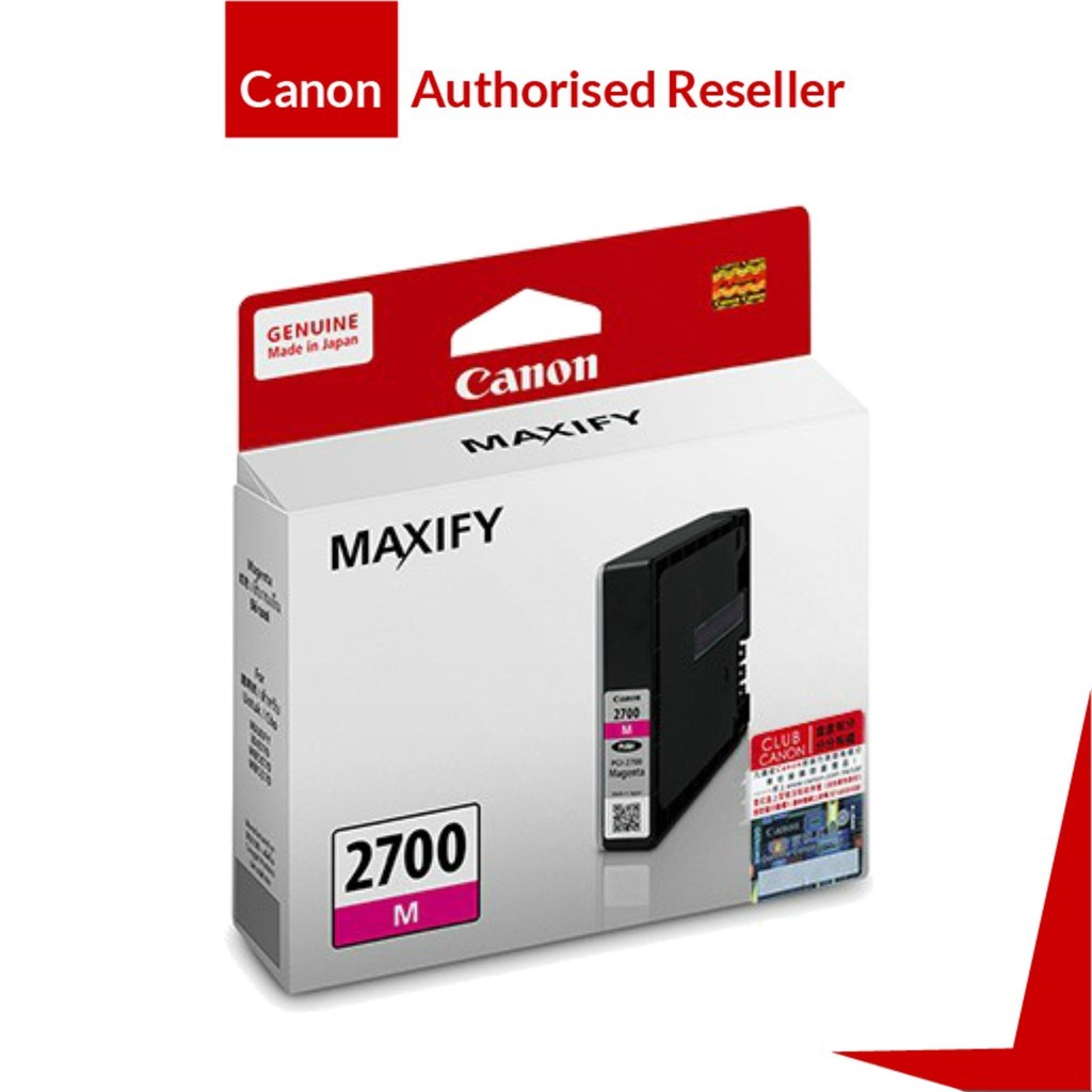 Canon PGI-2700 Cartridge For MAXIFY iB4070/iB4170/MB5070/MB5170/MB5370 ...