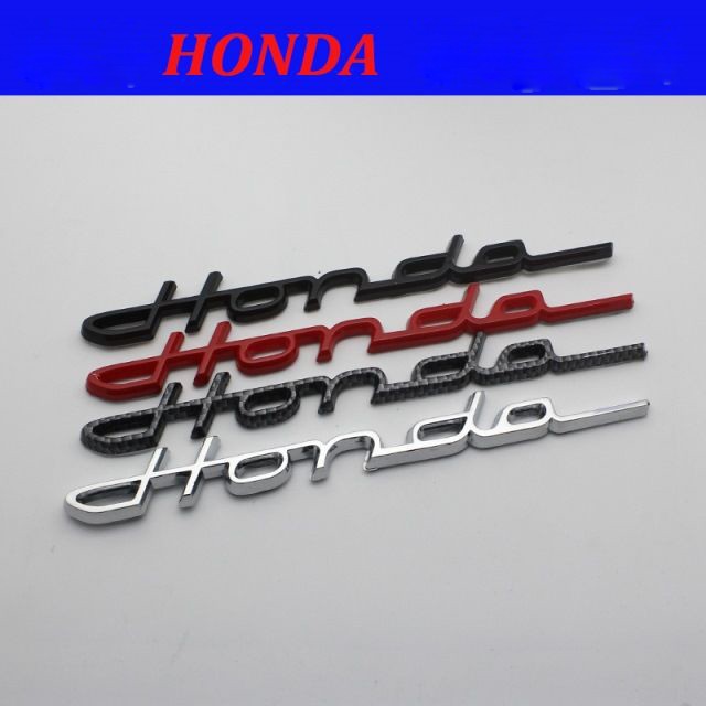 1 Honda Logo Side Fender Rear Trunk Emblem Sticker For Honda | Shopee ...
